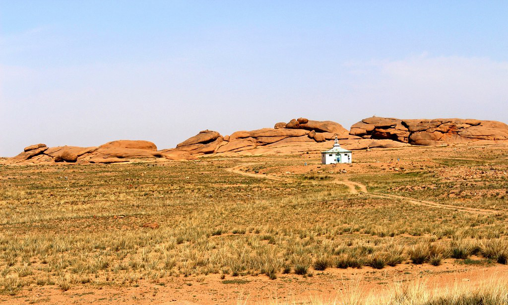 Ruins of Janjin Choir Monastery in Govisumber - Escape To Mongolia
